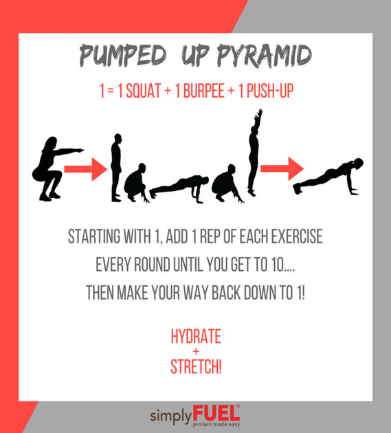 Pumped Up Pyramid Workout! – simplyFUEL