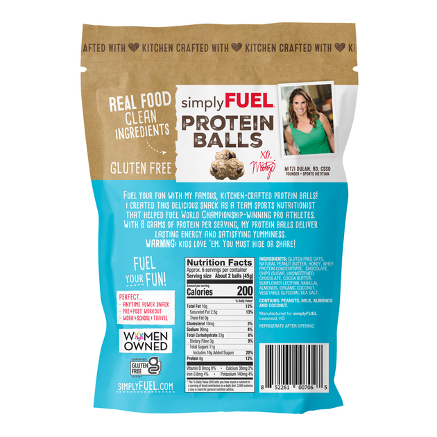 Chocolate Coconut Peanut Butter Protein Balls | Energy Balls – simplyFUEL